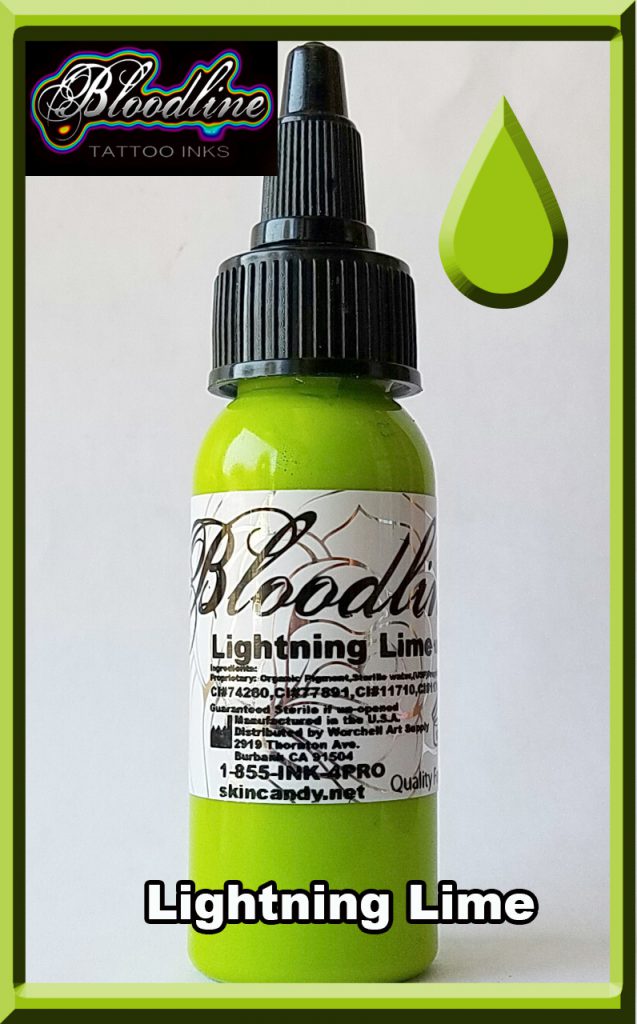 Bloodline Lightning Lime – Studio One Tattoo Supplies