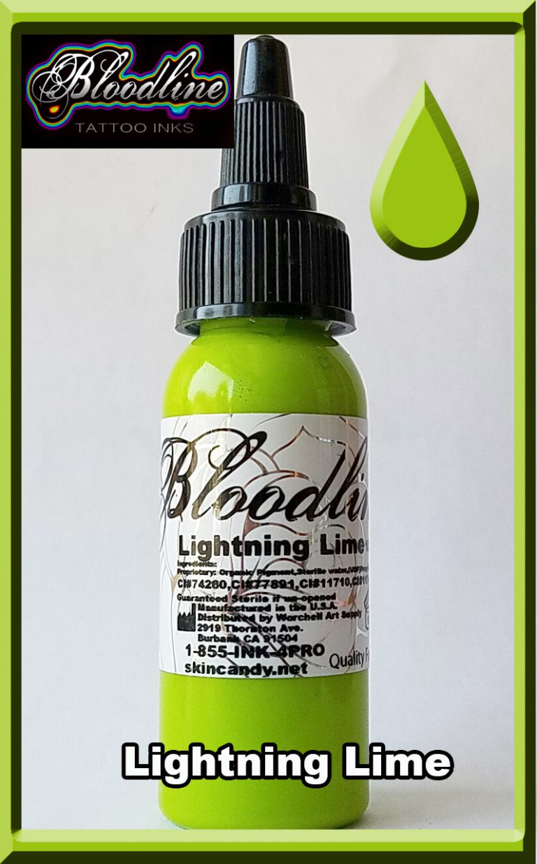 Bloodline Lightning Lime – Studio One Tattoo Supplies